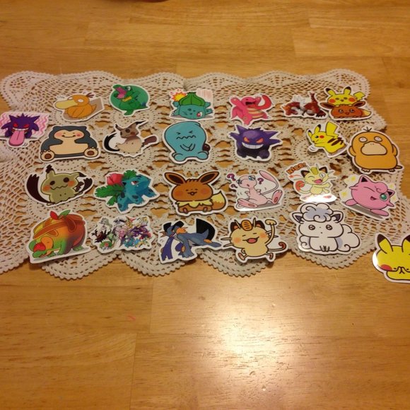 Pokemon | Toys | Pokemon Stickers For Laptop Cell Phone Hydroflask ...
